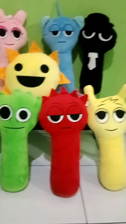 BONEKA SPRUNKI 40CM HOROR GAME INCREDIBOX WENDA PINKI TUNNER SIMON ...