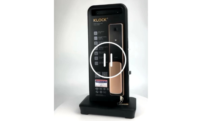 รุ่น K300 Push Pull Smart lock ประตูดิจิตอล Digital door lock กลอนประตู ...