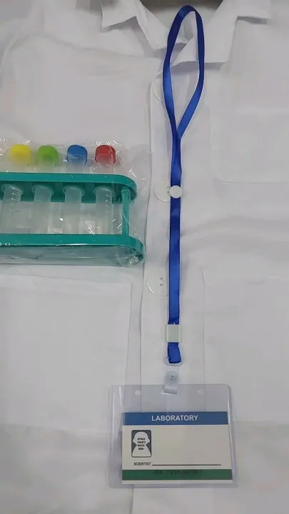 READY STOCK Cosplay Children Kids Scientist Occupation Costume Career ...