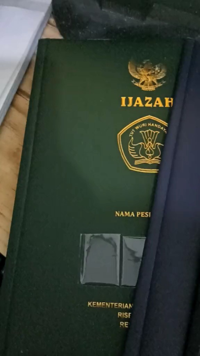 Sampul Ijazah Umum (Potrait) SD SMP SMA, Map Ijazah, Dokumen Kelulusan | Lazada Indonesia