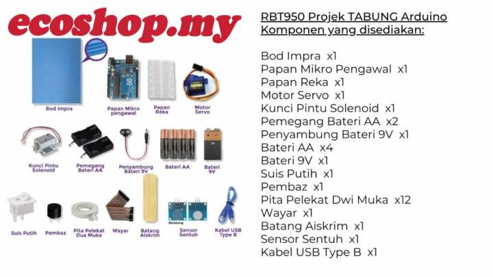 Projek RBT Tahun 6 - Projek Tabung Arduino - RBT - KSSR - STEM - Reka ...