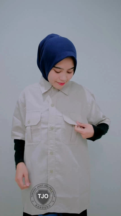 Kemeja Pria Lengan Panjang Baju Pdl Lapangan | Lazada Indonesia