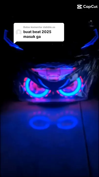 Reflektor Beat deluxe street 2025 custom led projie | Lazada Indonesia