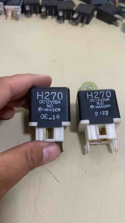 รีเลย์มาสด้า Relay Mazda IMASEN H270 12v 20A 4 PIN ของแท้มือสองญี่ปุ่น ...