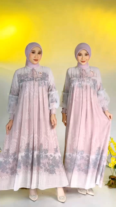VALERYA SERIES NADHEERA LUXURY / MIDI & DRESS NADHEERA LUXURY TERBARU ...
