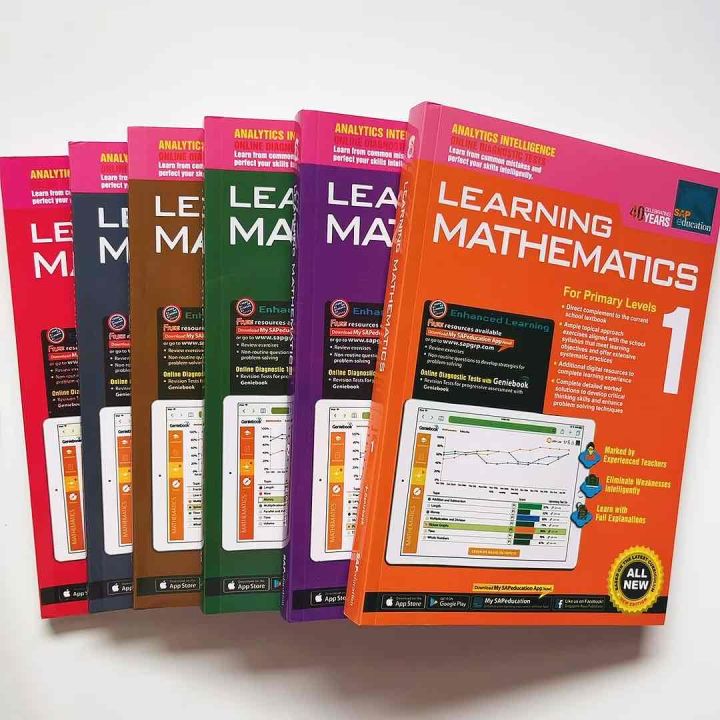 Learning Mathematics Singapore Math SAP Maths workbook In Stock ...
