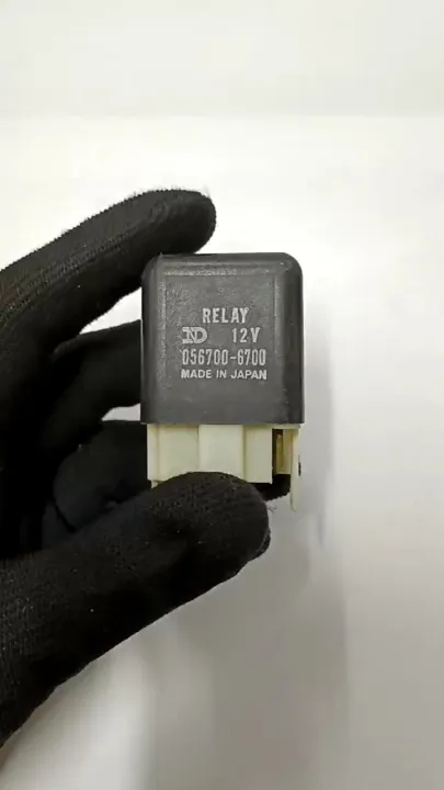 100% ORIGINAL DENSO RELAY 5PIN 12V 056700-6700 MADE IN JAPAN (READY ...