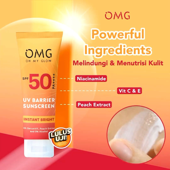 OMG Sunscreen SPF 50 Original Tabir Surya-25ml | Lazada Indonesia