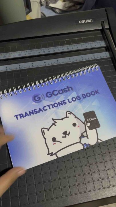 Gcash Transactions Log Book (Back to Back Print) | Lazada PH