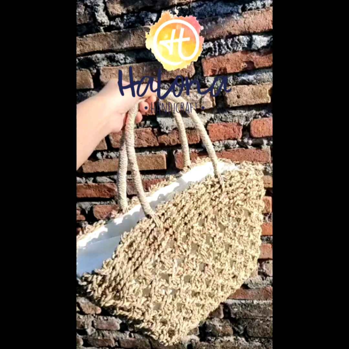 Tas Anyaman Gintir Bangkok/ Tas Wanita / Tas Etnik / Tas Bali / Tas ...