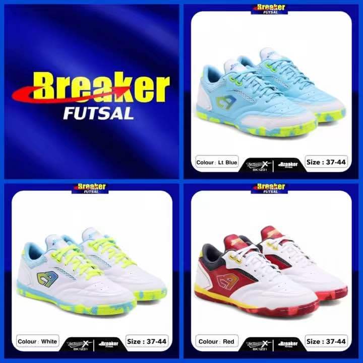 BREAKER FUTSAL รองเท้าฟุตซอล รุ่น BK1231 | Lazada.co.th