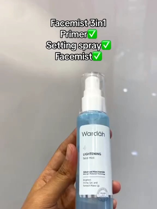 Wardah Lightening Face MIST 60 ml -Face Mist 3 in 1 dengan Advanced ...