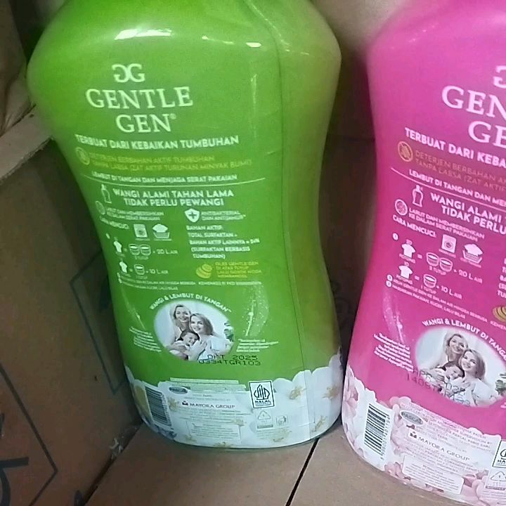 Detergen cair Gentle gen botol 700 ml | Lazada Indonesia