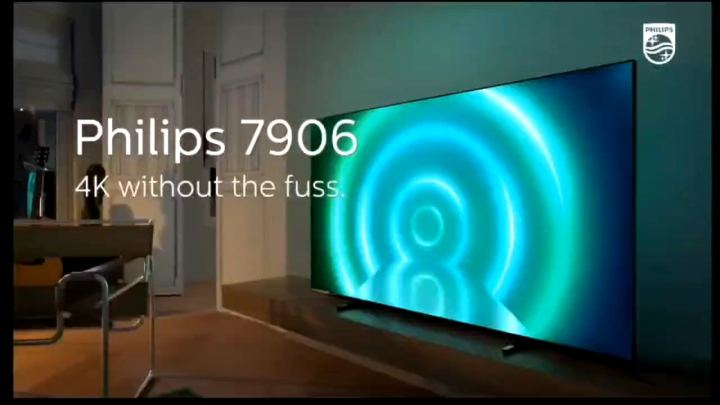 Philips 55 Inch 4K UHD Android TV |HDR10 |3-Sided Ambilight Smart TV ...