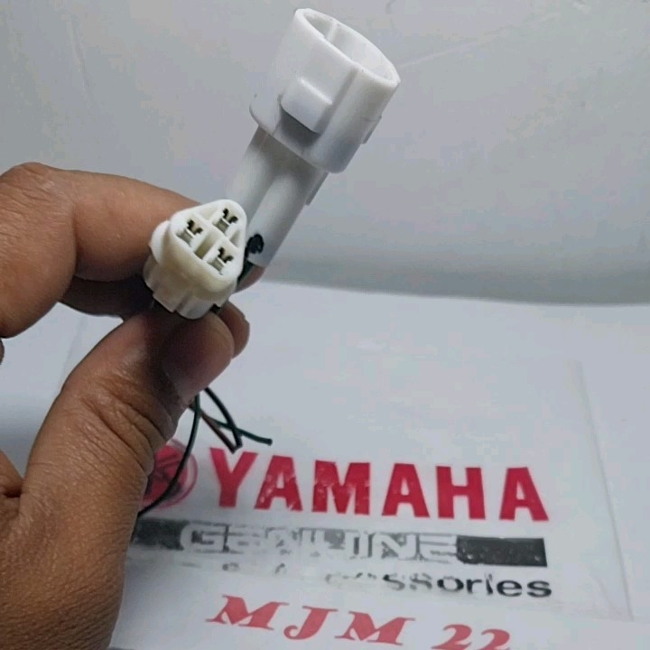 Soket DLC Yamaha 3 pin connector male female original | Lazada Indonesia