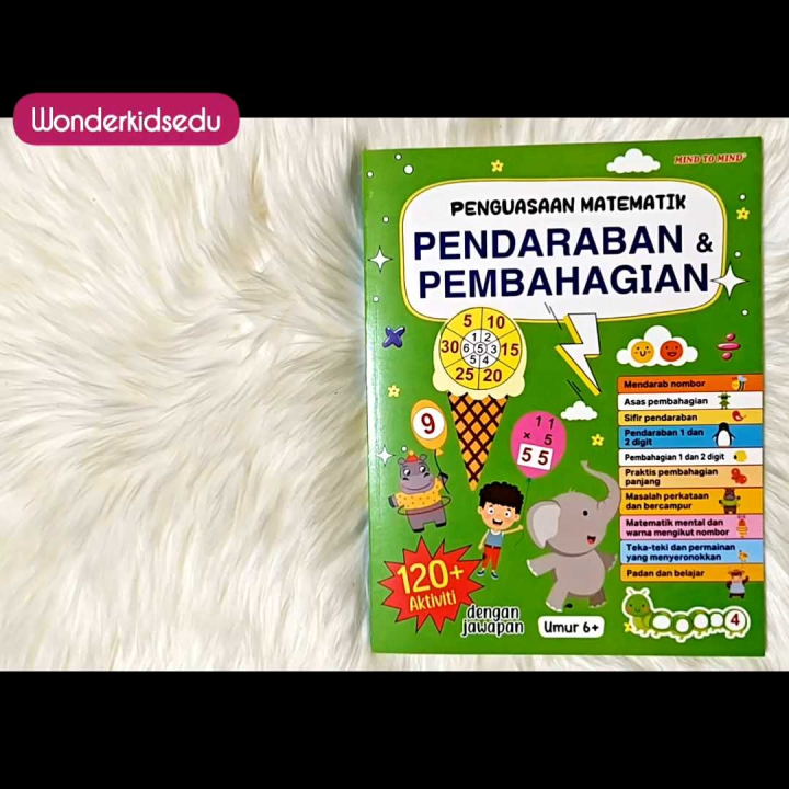 Penguasaan Matematik Penambahan Penolakan Pendaraban Pembahagian Buku ...