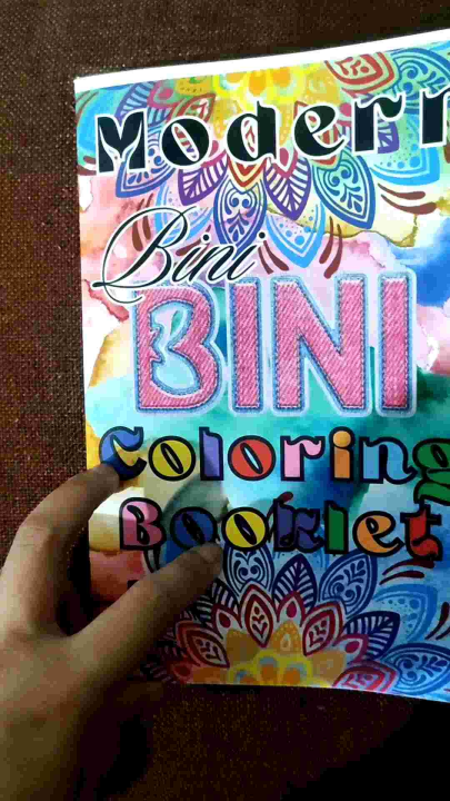 Bini Coloring Booklet 50 pages | Lazada PH