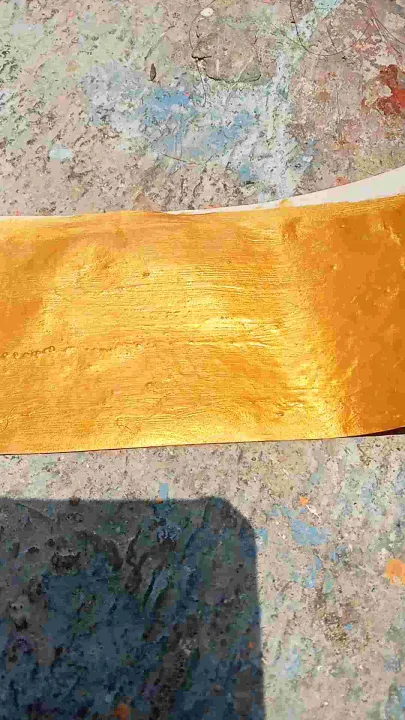 cat emas akrilik gold cat tembok emas metalik glossy | Lazada Indonesia