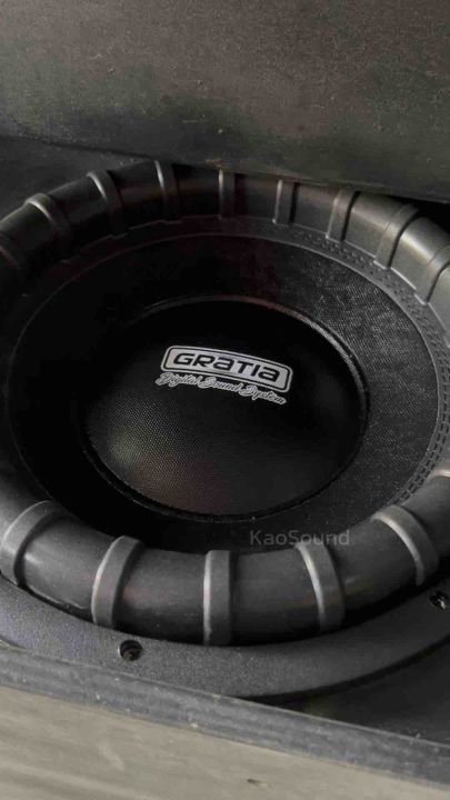 NEW 2024 💥 GRATIA ลำโพง ซับวูฟเฟอร์ 10นิ้ว โครงหล่อ สีเขียว GT-10180-75G ขอบโดนัทหยัก ลำโพงซับ ...