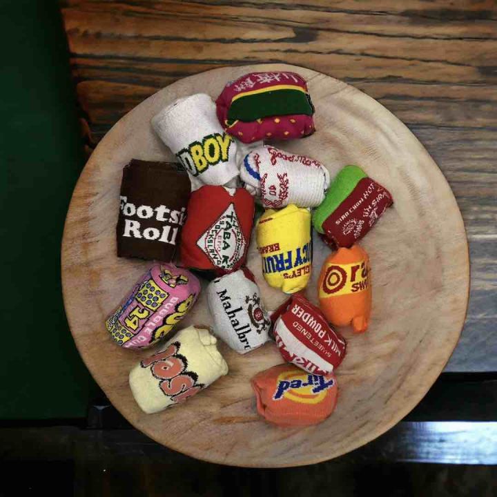 Socks Lang Spoof Socks • Knitted Crew Socks • One Size Fits All ...