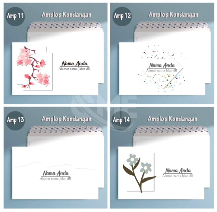 Amplop kondangan / Amplop sumbangan / Cetak nama amplop / Amplop custum ...