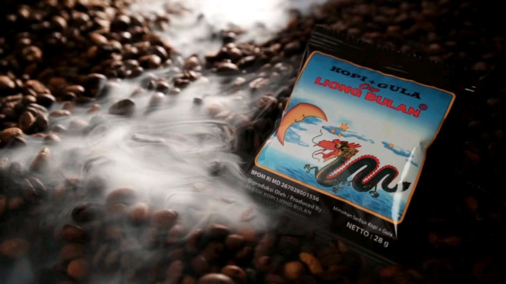 Kopi liong bulan plus gula isi 10 sachet | Lazada Indonesia