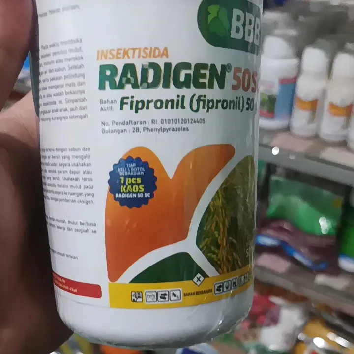 Radigen 50SC 500ml | Fipronil racun hama wereng, ulat kutu dan serangga ...