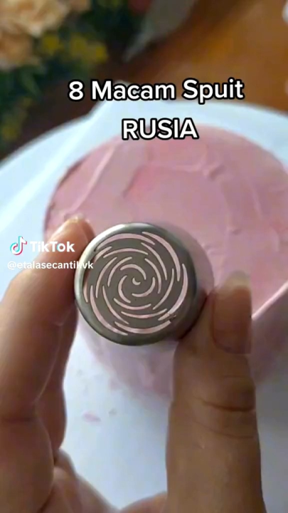 Spuit Rusia / spuit rumput / spuit bunga / spuit cupcake / alat ...