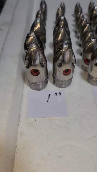 Stainless Head Lure Turbo / Robot Robot Pantanigue with 3D EYE | Fish ...