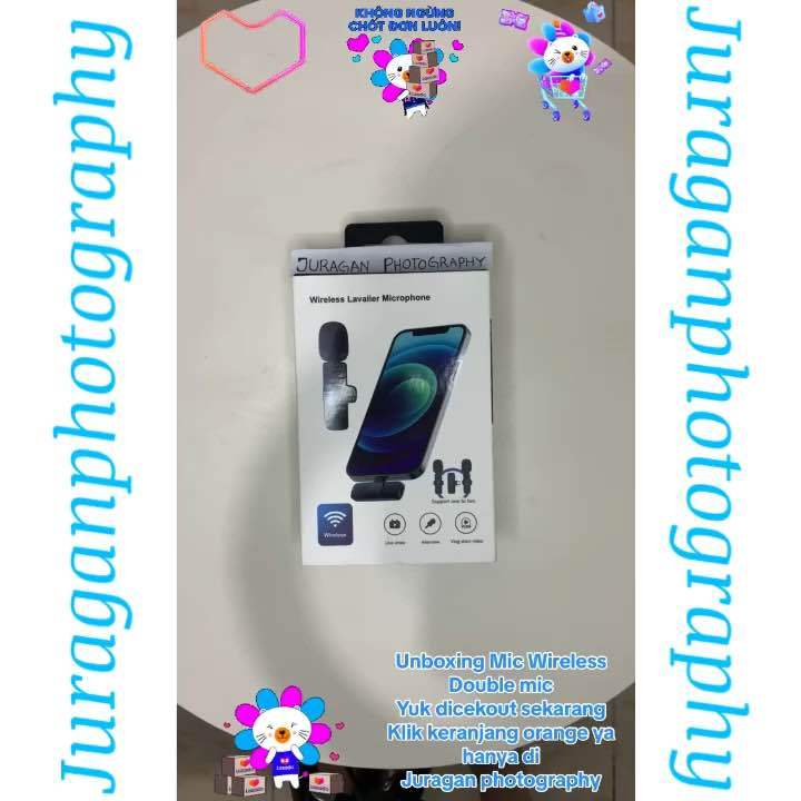 PROMO Microphone Portable Wireless Lavalier Mic USB Type C - Iphone ...