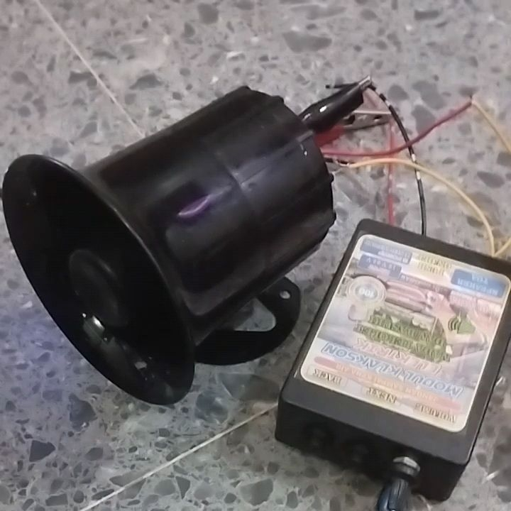 KLAKSON BASURI 2 TOMBOL 40 NADA(MODUL+TOA) BERGARANSI!! | Lazada Indonesia