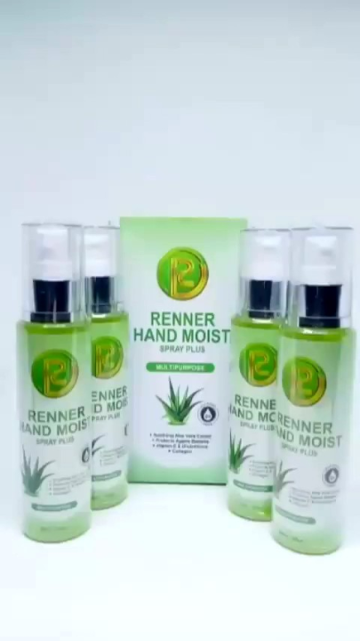 Renner Hand moist spray 100ml Antiseptic wajah tubuh Miss v | Lazada ...