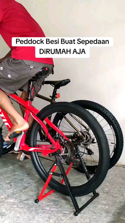 Standar paddock sepeda universal bisa dinaiki dan bisa dilipat | Lazada ...