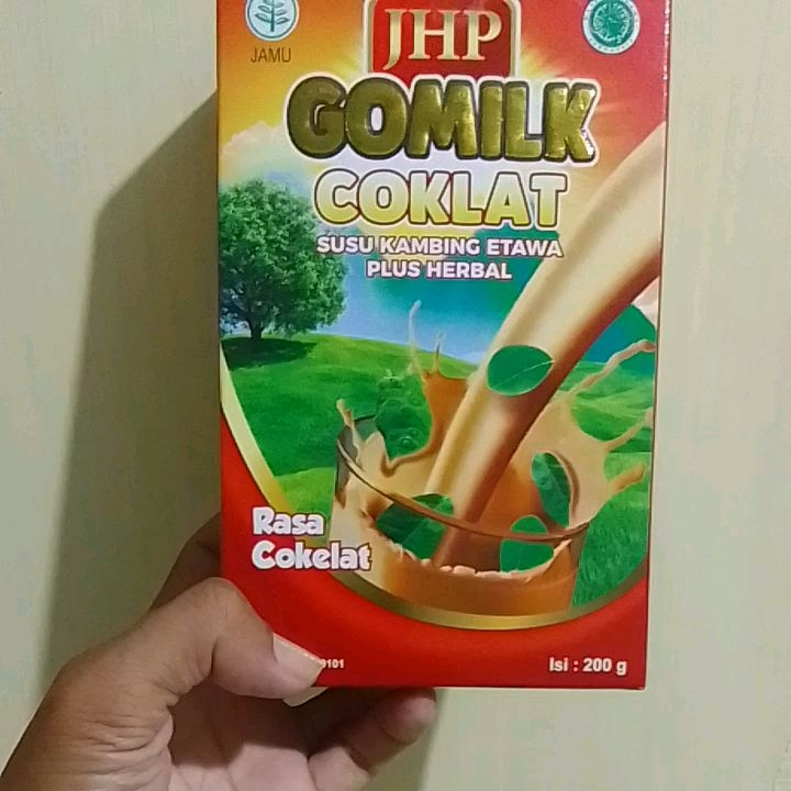 GOMILK Susu kambing etawa plus herbal kemasan 200 gram | Lazada Indonesia