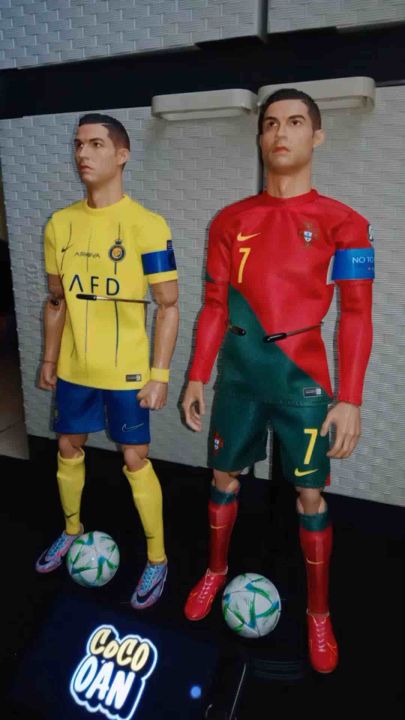 Action Figure Cristiano Ronaldo Portugal FC 1/6 Scale (Assembly ...
