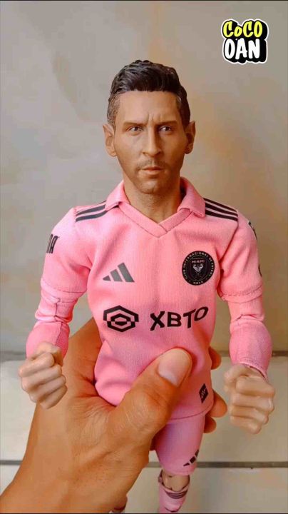 Action Figure Lionel Messi Inter Miami CF Skala 1/6 Kitbash | Lazada ...