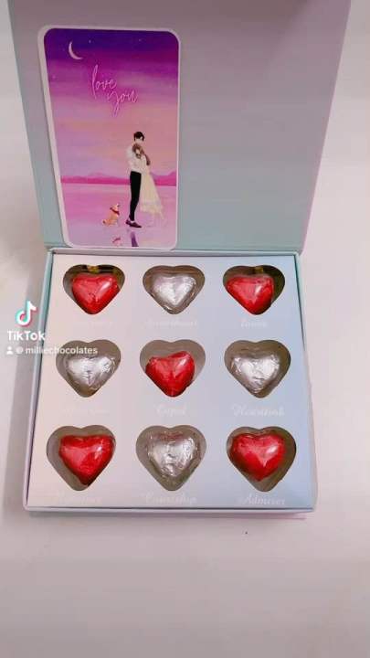 Hộp Socola cao cấp Love You nhân Hạt điều quà tặng người thân, hàng ...