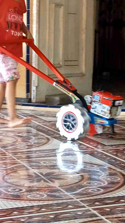 miniatur mainan anak traktor mini ,traktor bajak sawah | Lazada Indonesia