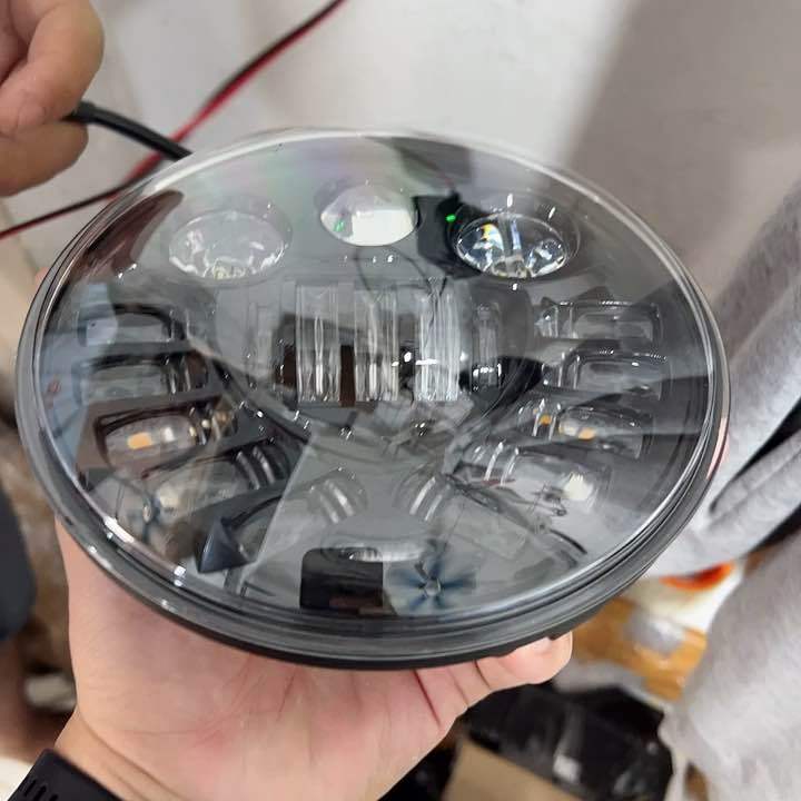 LAMPU LED DAYMAKER 7 INCH 19 LED 75 WATT IMPORT SUDAH STANDAR LOGO DOT ...