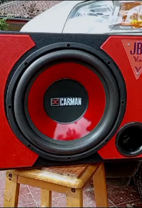 SUBWOOFER CARMAN 12'' PASIF PLUS BOX SIAP PAKAI | Lazada Indonesia