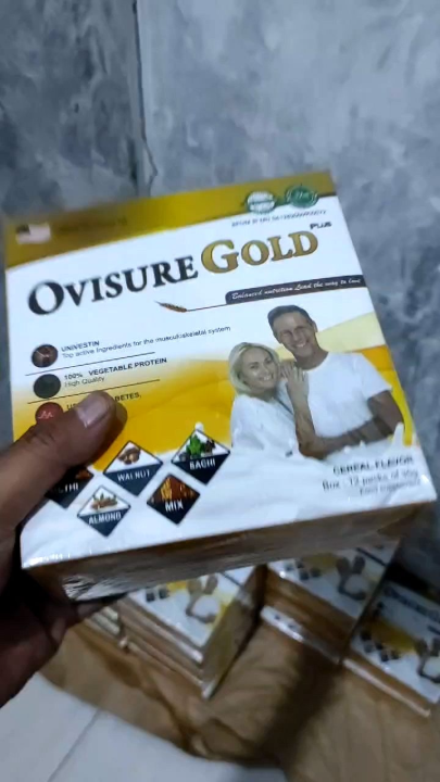 TERLARIS OVISURE GOLD MILK SUSU VITAMIN TULANG DAN SENDI OSTEOPOROSIS ...