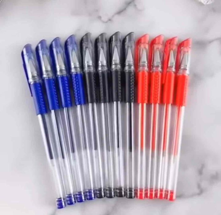 Pulpen Gel Mimi 0.5mm Bolpen Pena Pen Alat Tulis Gel Tebal 0.5 MM Pena ...