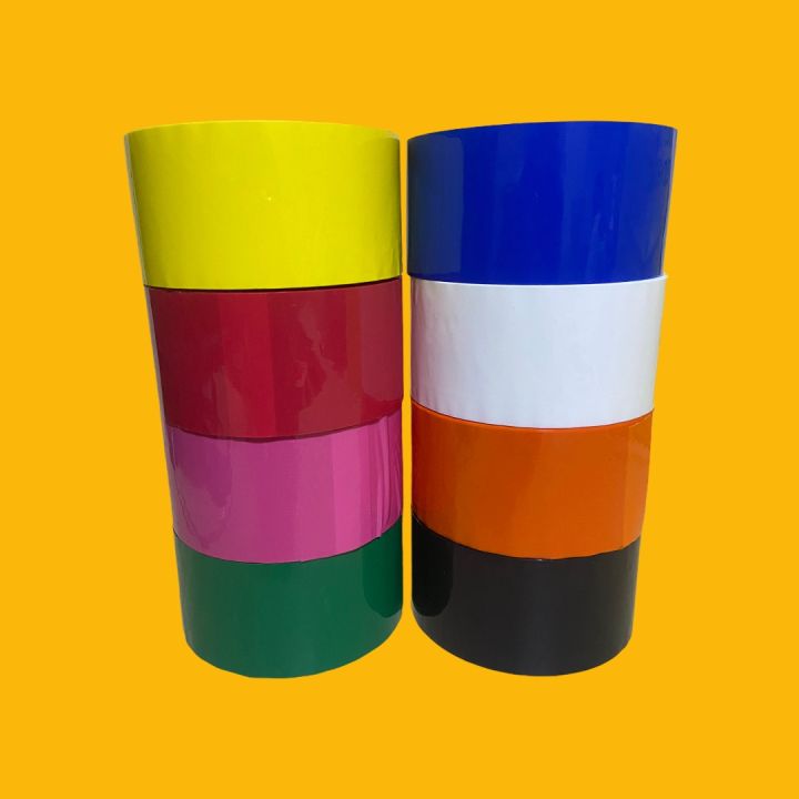 Colored Packaging Tapes (2 inches x 50m) Assorted Colors Any Brand | Lazada