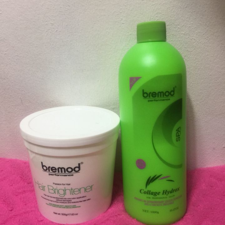 Bremod hair brightener and oxidizer set | Lazada PH