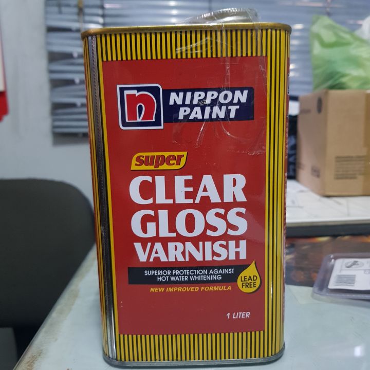 Nippon Paint Clear Gloss Varnish 1L | Lazada PH