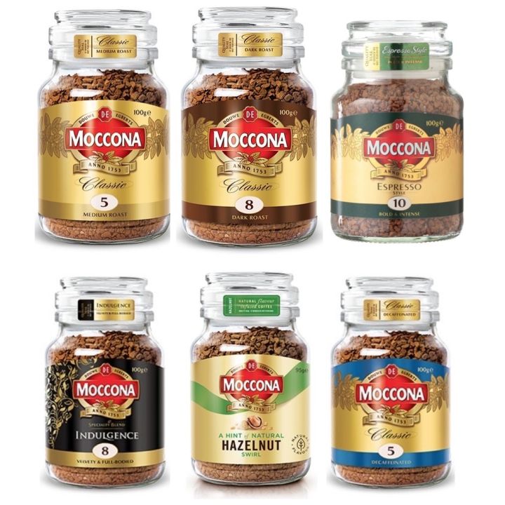 Moccona Premium Instant Coffee Classic Assorted 100g from Australia - IG | Lazada