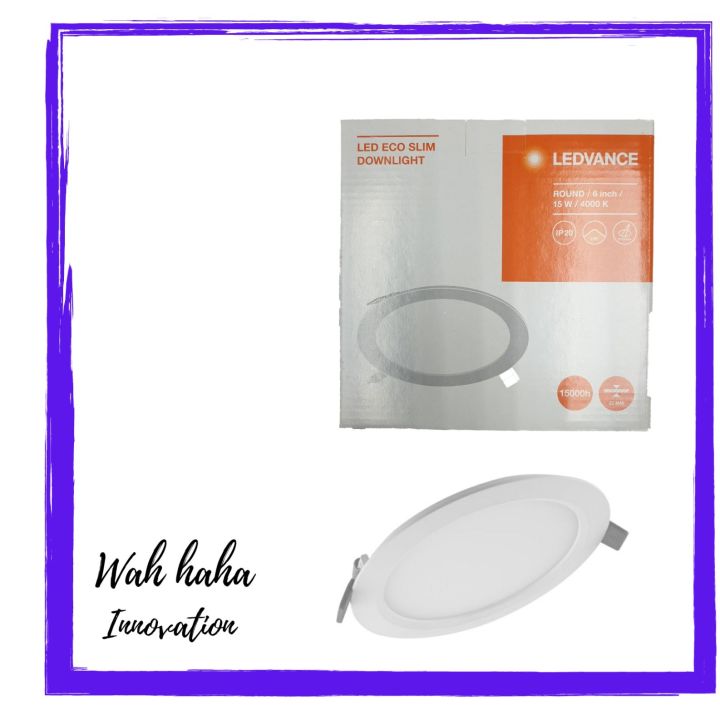 Osram LED Eco Slim Down Light round 15W | Lazada Singapore