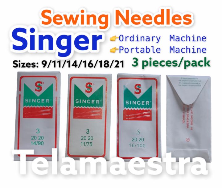 Singer Needle for Ordinary & Portable Sewing Machine | Lazada PH