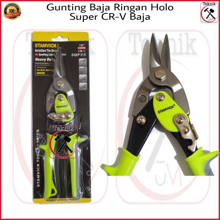GUNTING HOLO BAJA RINGAN HOLO SUPER STAMVICK CR-V [ 10 INCH ] - HIGH ...