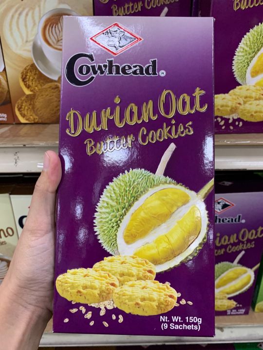Cowhead Durian Oat Butter Cookies 150g | Lazada PH